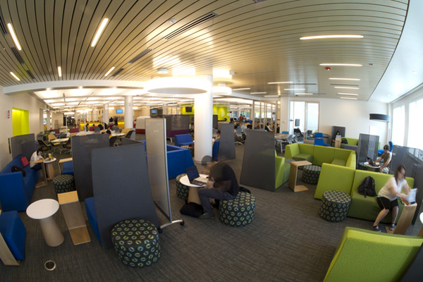 Snell Library First Floor: Then and Now - Northeastern Global News