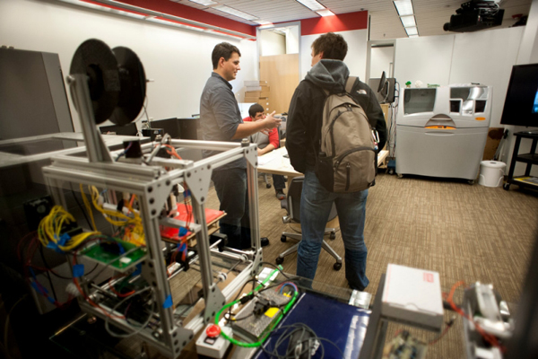 3-D Printing Studio open house - Northeastern Global News