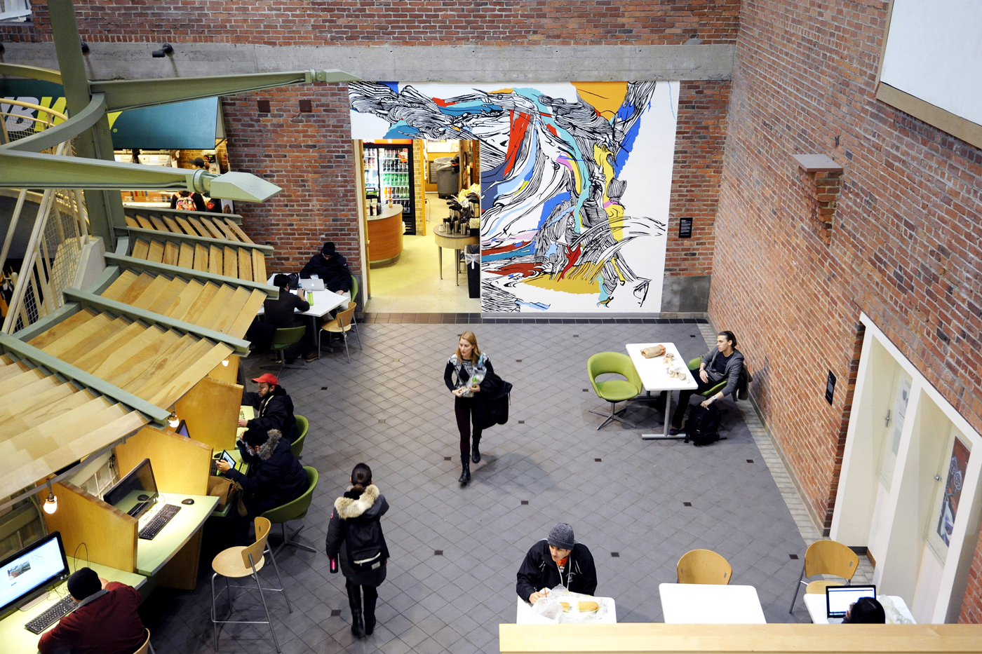 See new Ryder Hall mural 'In Person' - Northeastern Global News