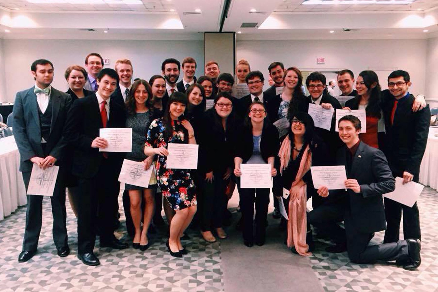 Students shine at International Model NATO conference - Northeastern ...