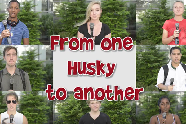 From one Husky to another - Northeastern Global News