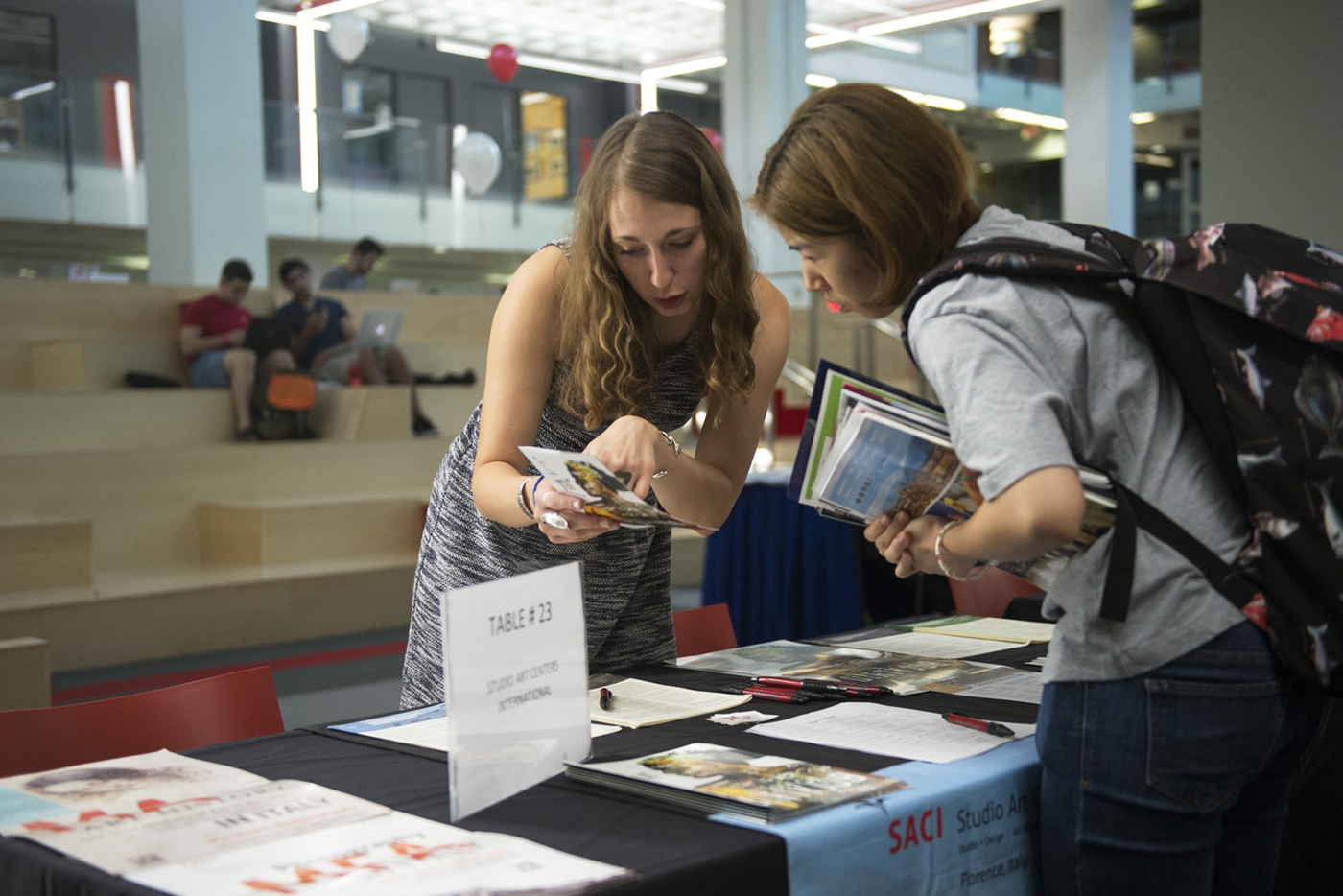 Students tout power of experiential learning at Study Abroad Fair ...