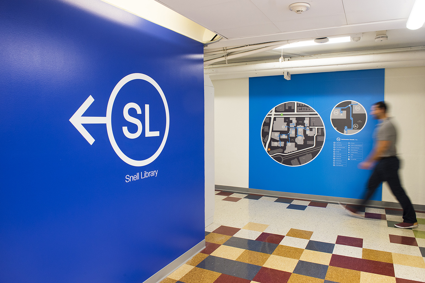 A photo tour of Northeastern's renovated tunnel system - Northeastern ...