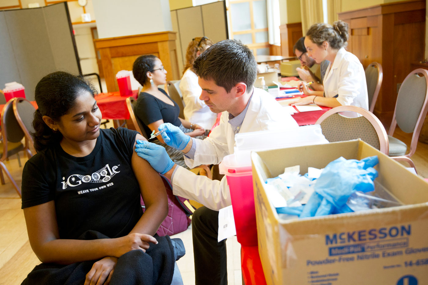 Free flu shots today at 10th annual Bouvé health fair - Northeastern ...