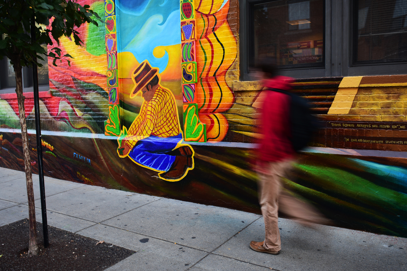 New campus mural celebrates community - News @ Northeastern