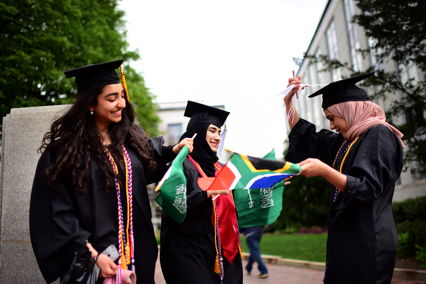 Cap and gown around town - Northeastern Global News