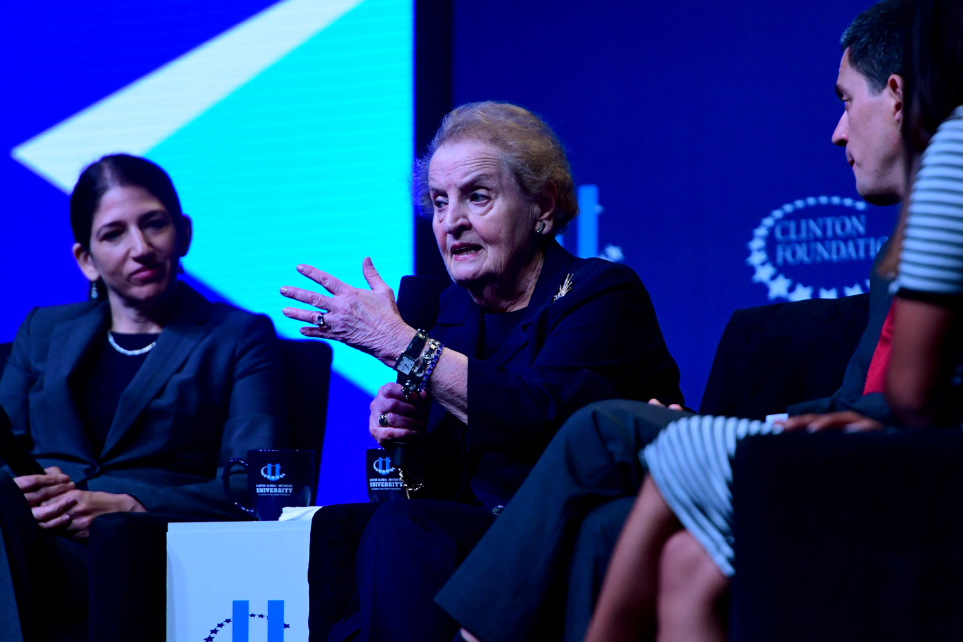 Albright, Clintons, Kennedy address CGI U students on refugees, climate ...