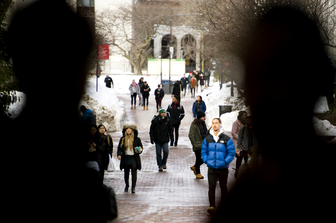 Winter walking - Northeastern Global News