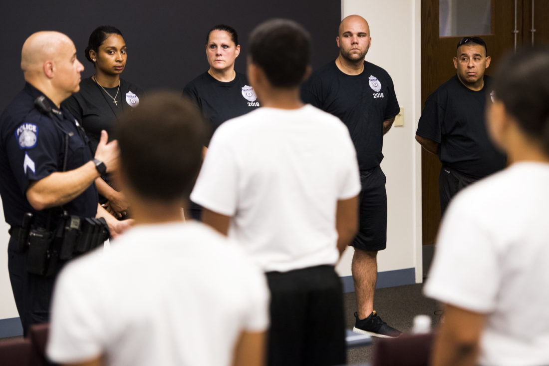 NUPD brings local teens close-up to careers in law enforcement - News ...