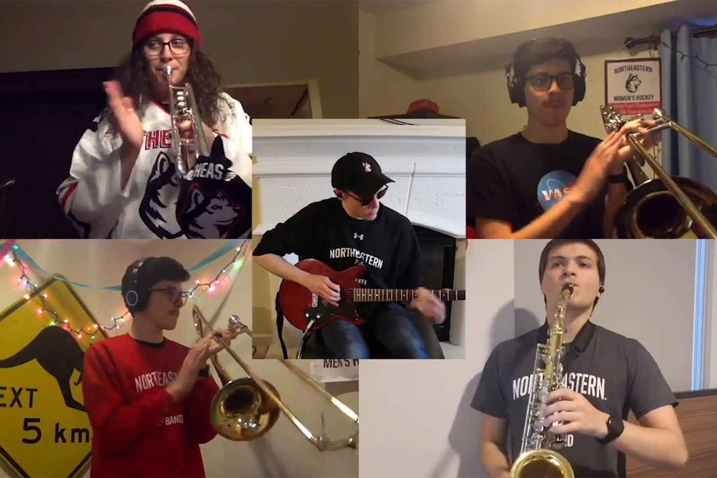 A virtual tribute to ‘Stacy’s Mom’ from Northeastern's Pep Band ...