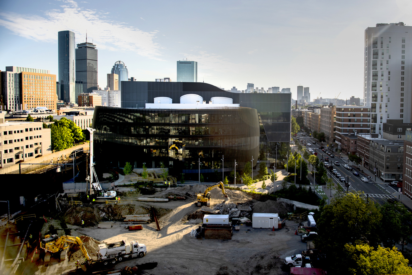 EXP construction - Northeastern Global News