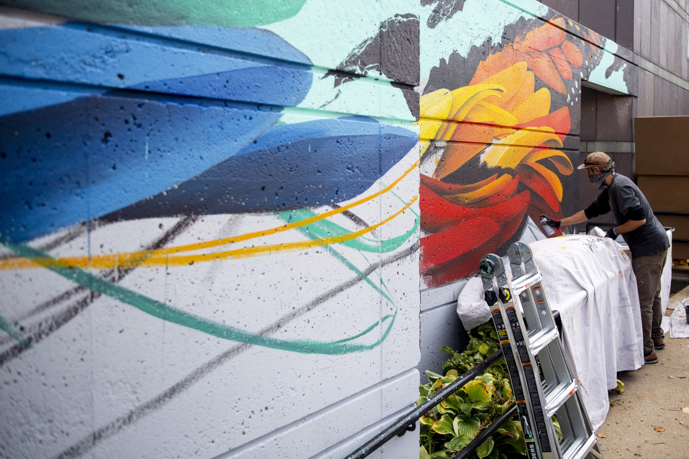 In Northeastern’s latest mural, art imitates life - Northeastern Global ...