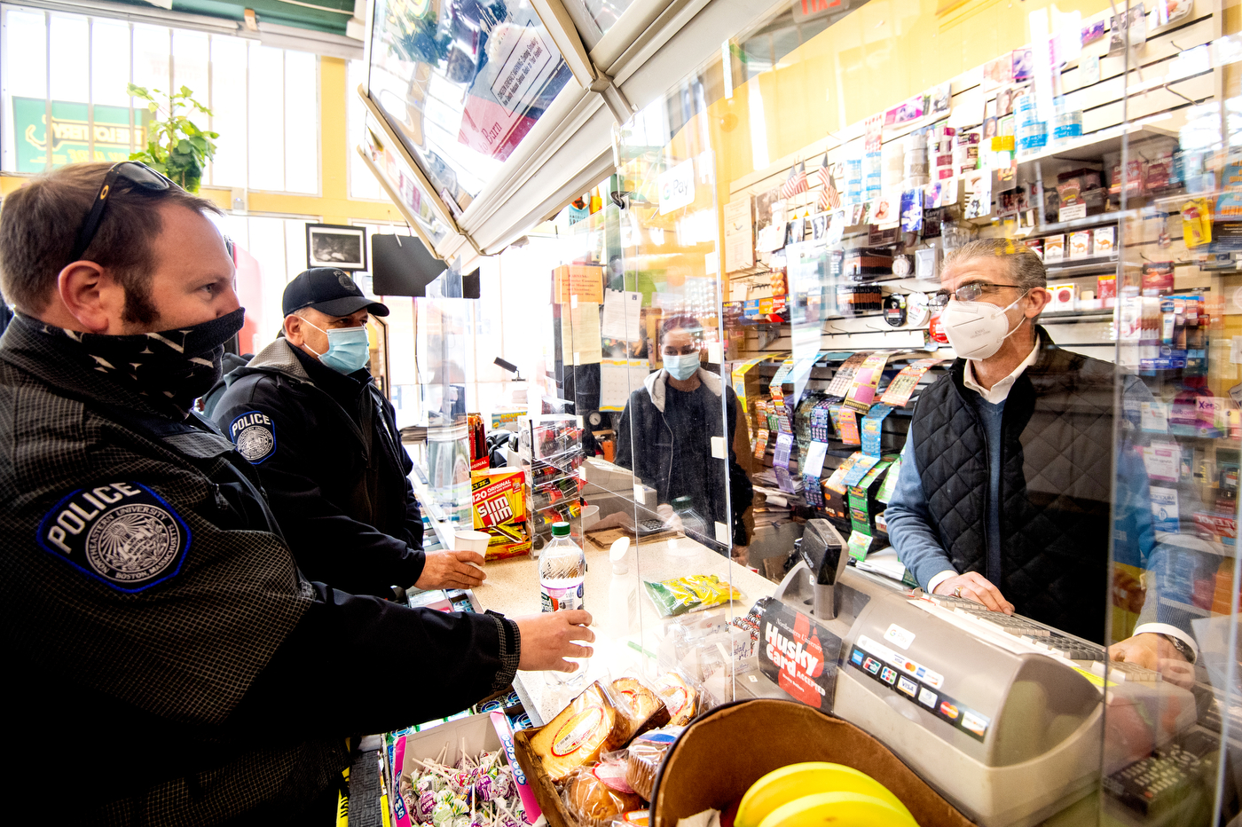 They came for the snacks. They stayed for the cat. - Northeastern ...