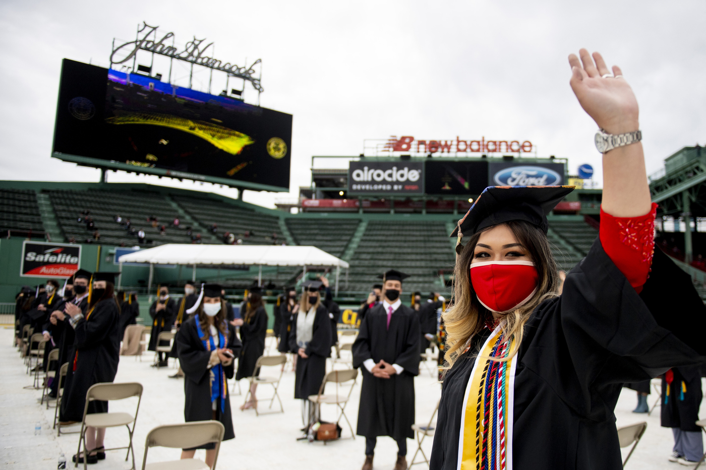 Northeastern celebrates 2021 undergraduate Commencement at Fenway Park ...