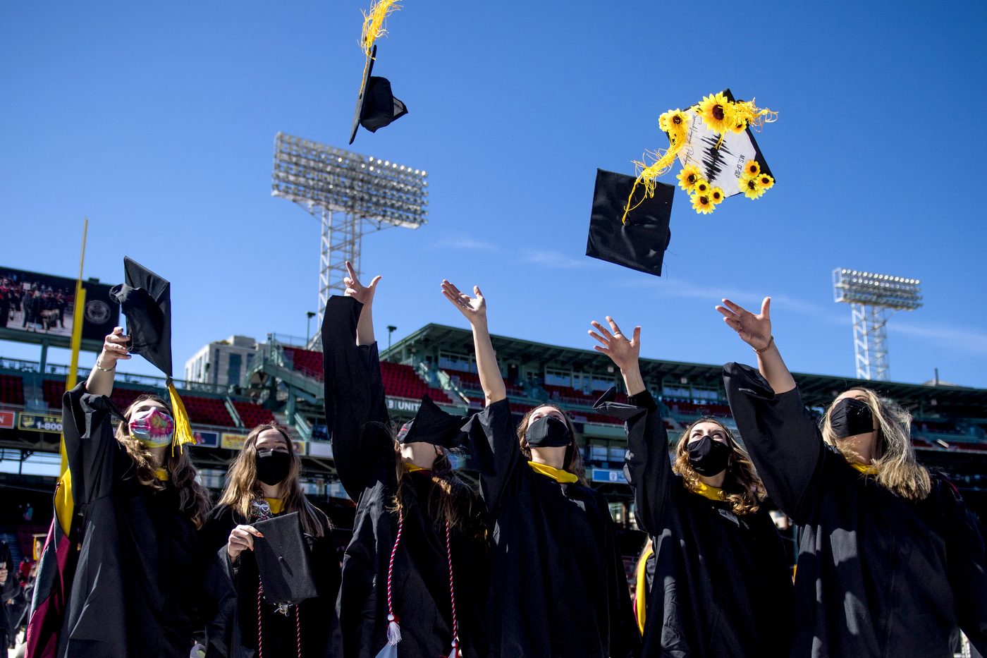 Northeastern celebrates 2021 graduate Commencement at Fenway Park ...