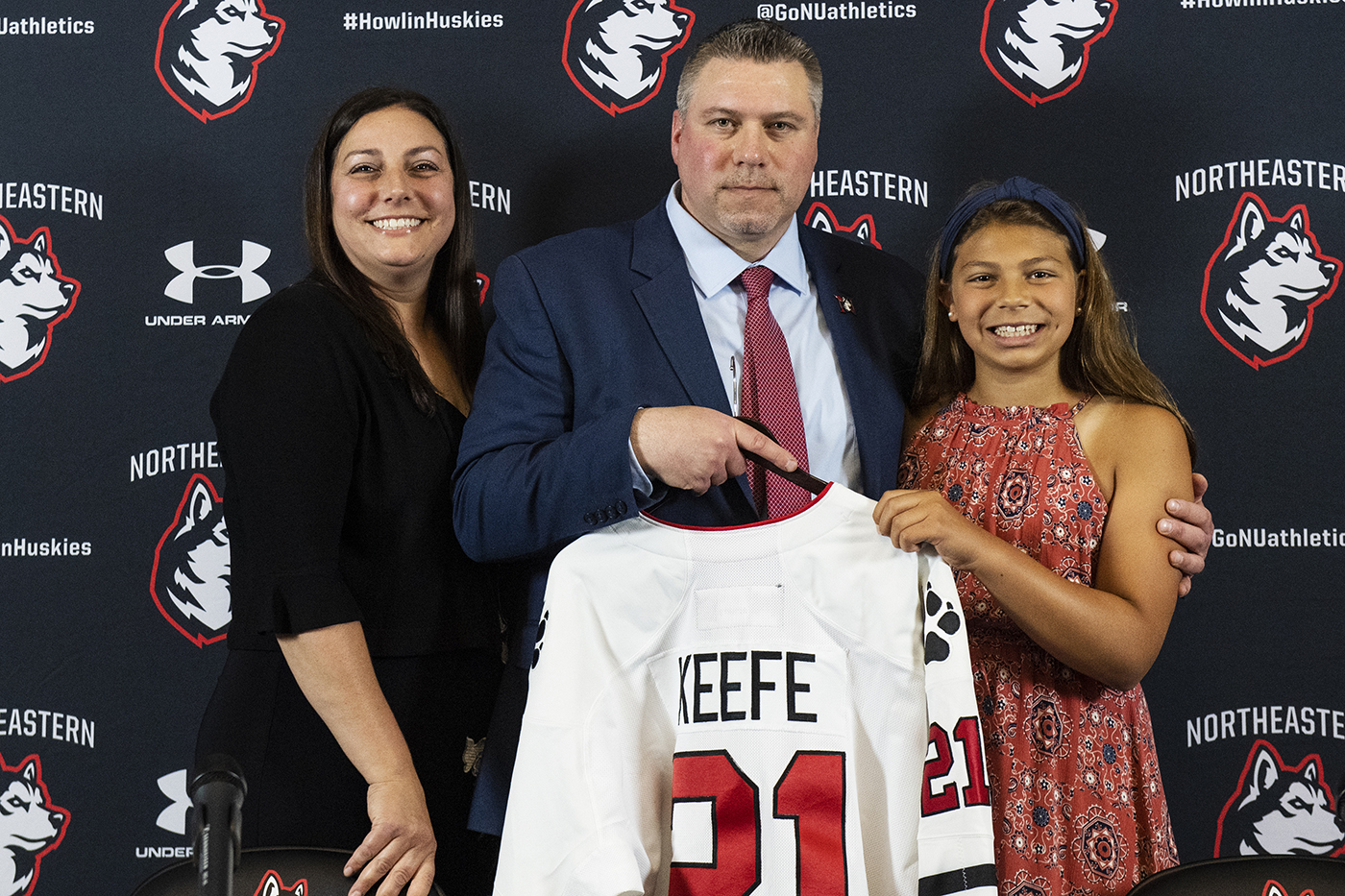 Northeastern promotes Jerry Keefe to head coach of men’s hockey ...