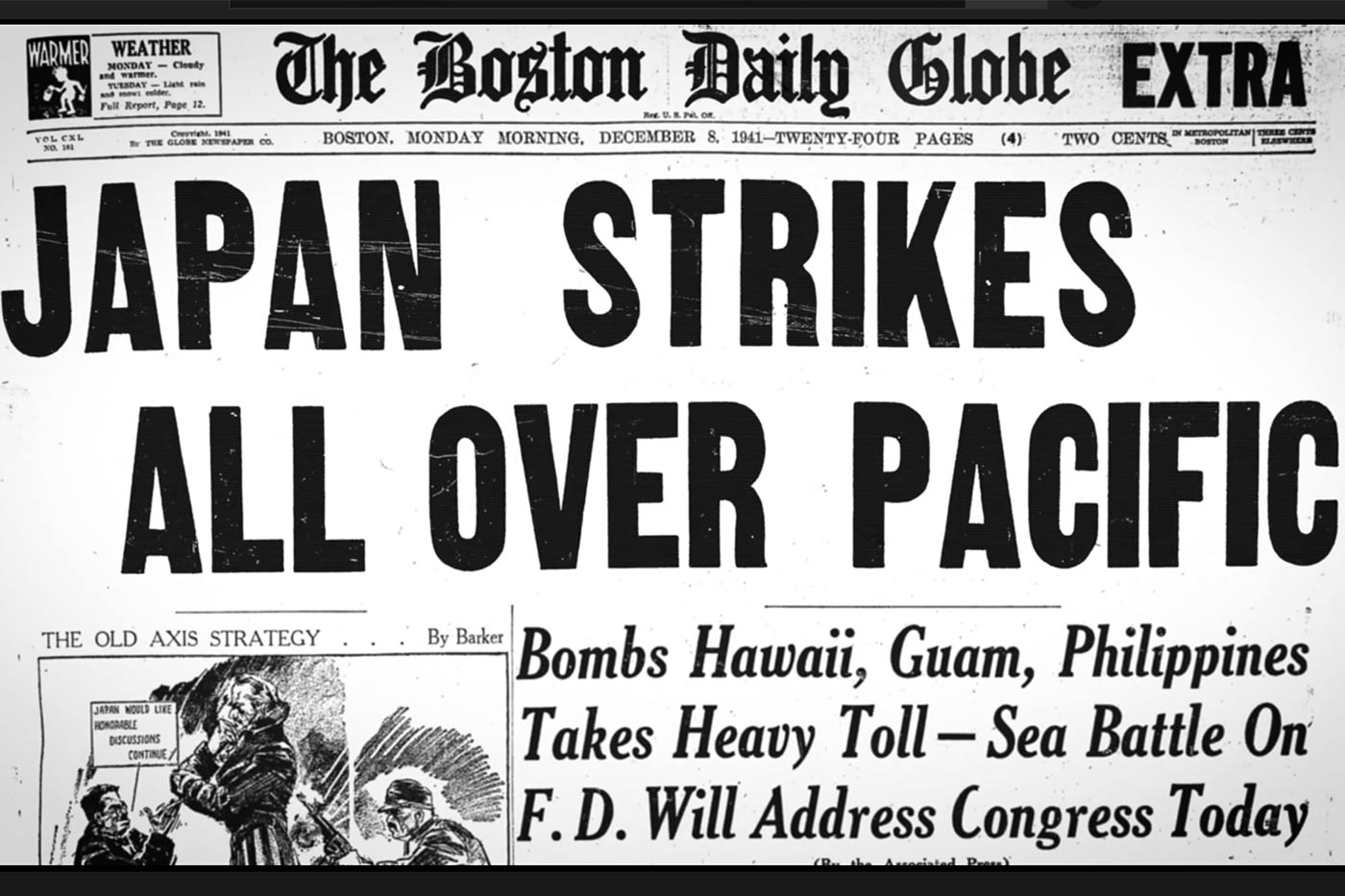 How the attack on Pearl Harbor was covered by the media - Northeastern ...