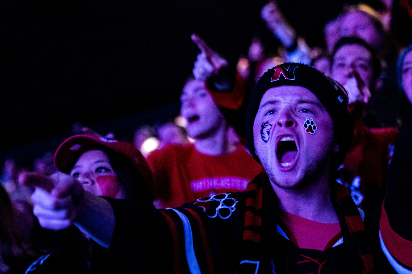 Northeastern’s Ice Hockey Fans Happily Return to the DogHouse