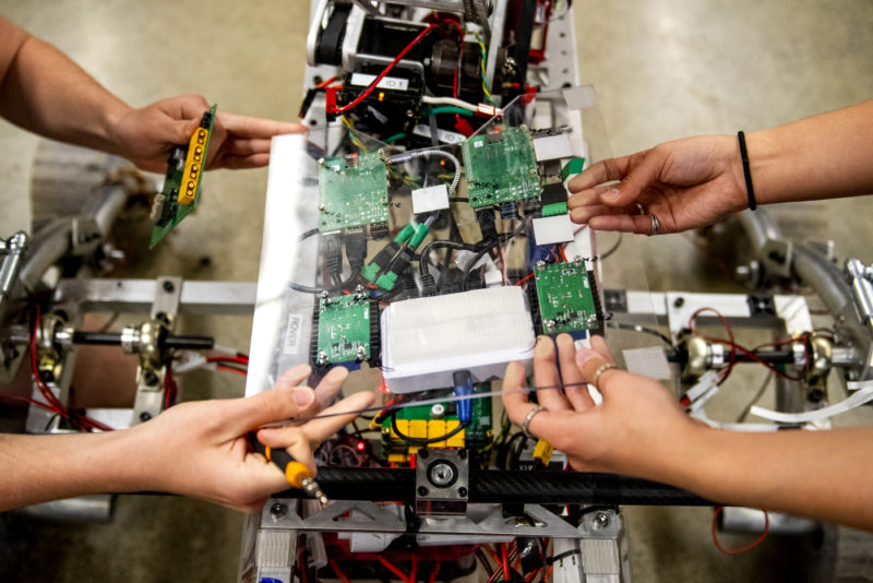 Engineering students prepare rover for University Rover Challenge ...