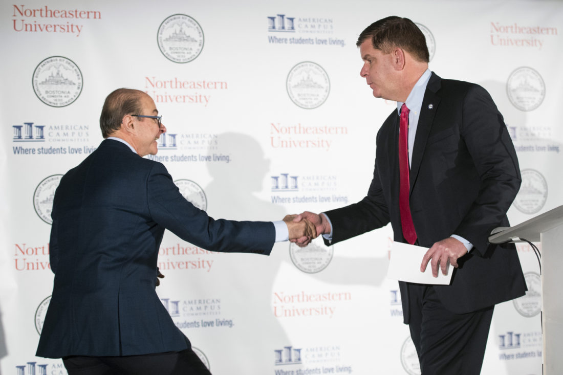 Northeastern tops off new Columbus Avenue residence hall - News ...