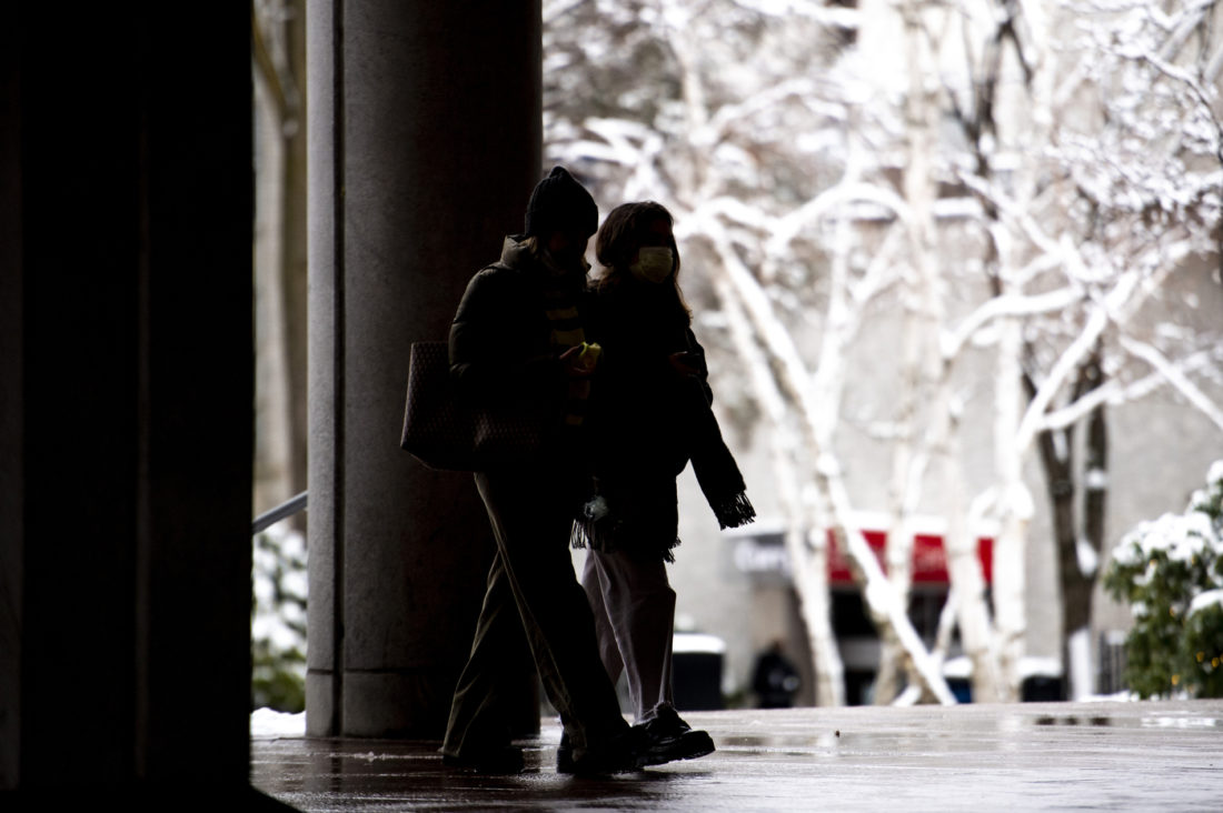 The first snow of the semester in photos - News @ Northeastern - News ...