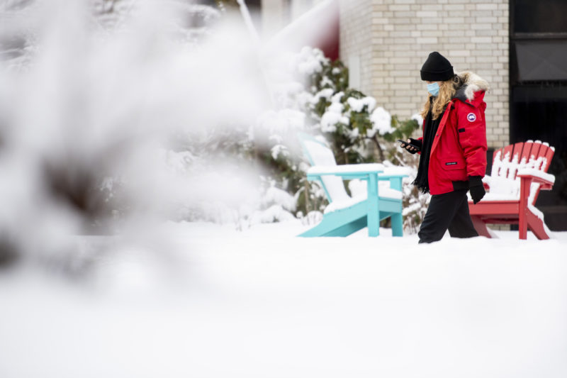 The first snow of the semester in photos - News @ Northeastern - News ...