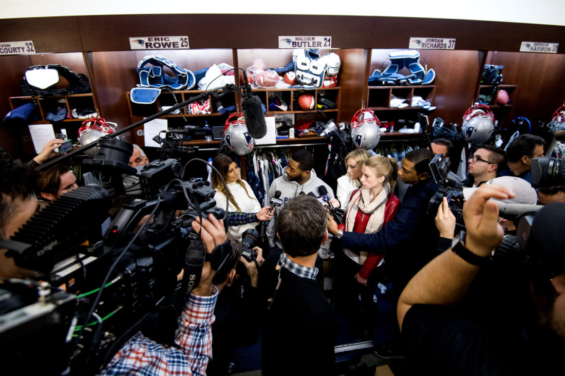 As Patriots team reporter, alumna is Super Bowl-bound - News ...