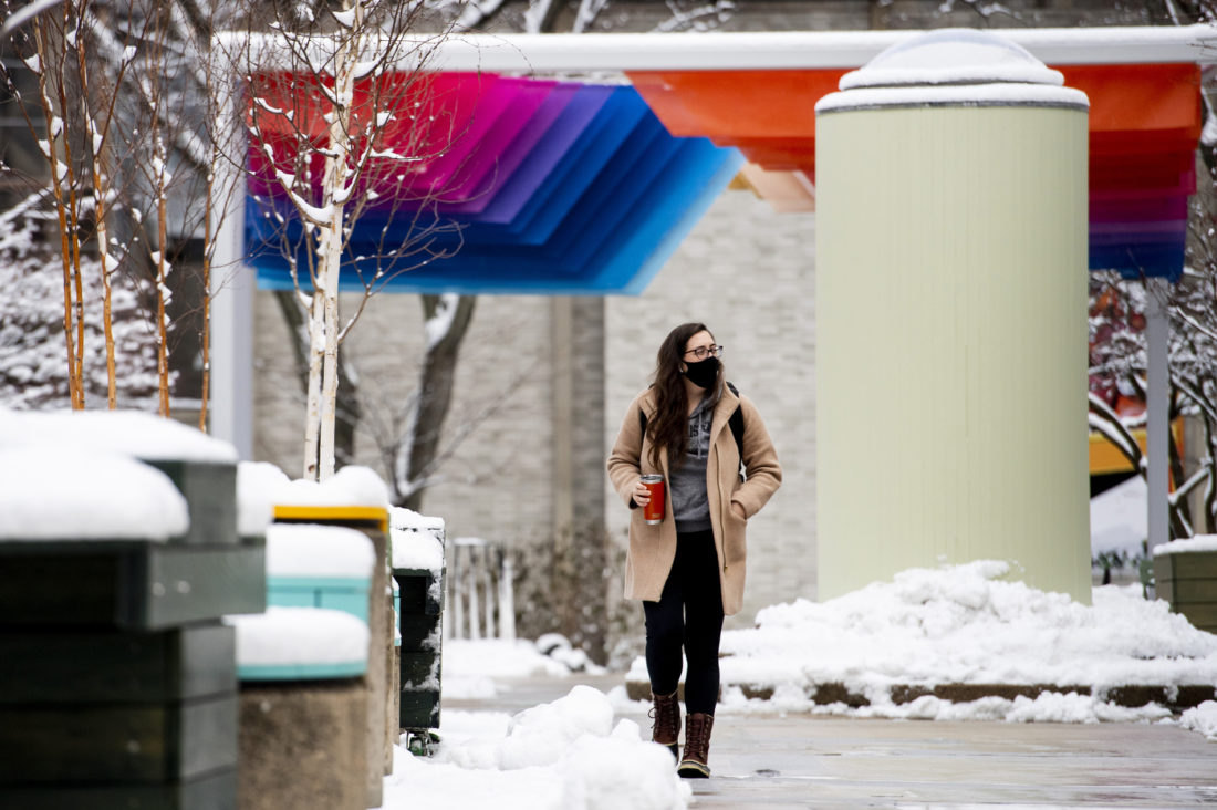 The first snow of the semester in photos - News @ Northeastern - News ...