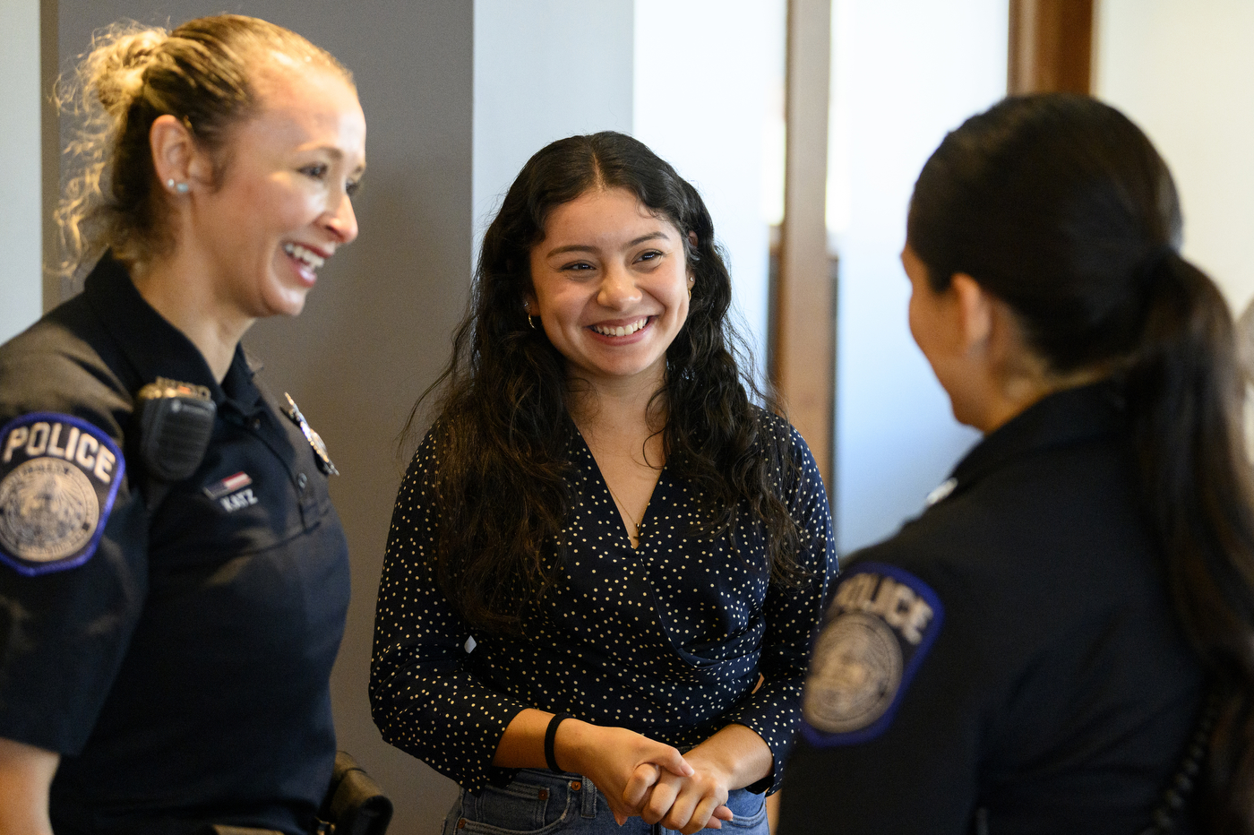 NUPD takes over police mentorship program for Torch Scholar