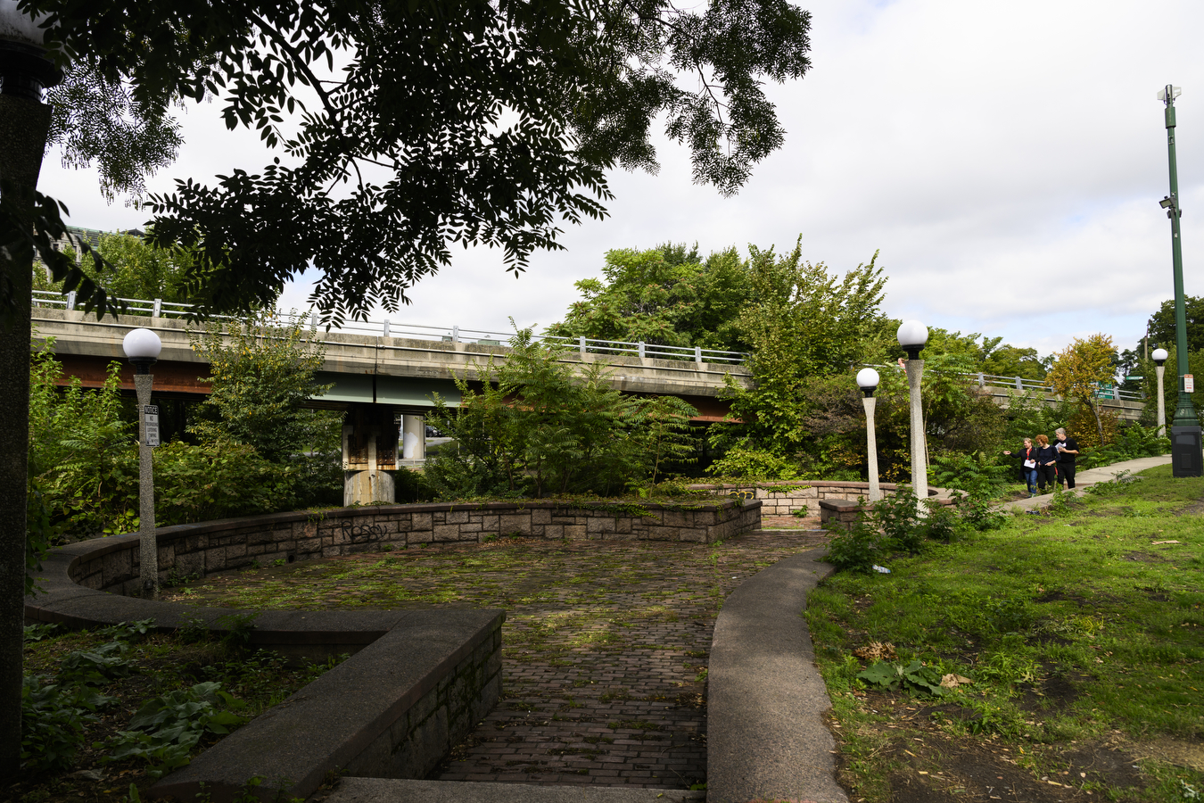 Charlesgate Park gets new look thanks to Northeastern professors