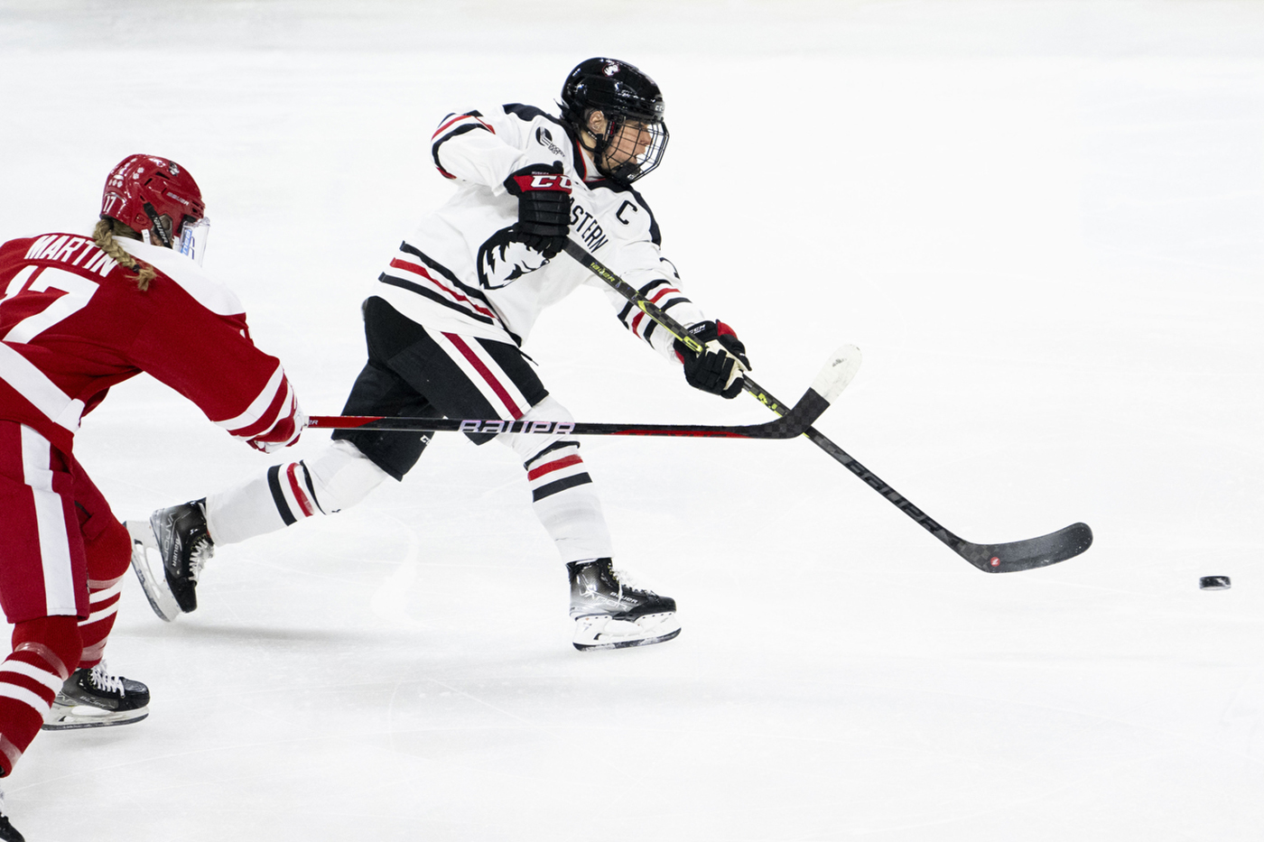 What are the Physics Behind a Good Slap Shot in Hockey?