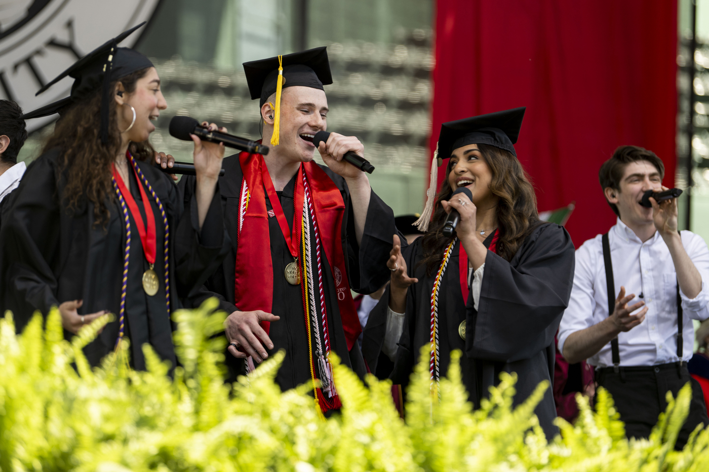 Behind the scenes at commencement - Northeastern Global News