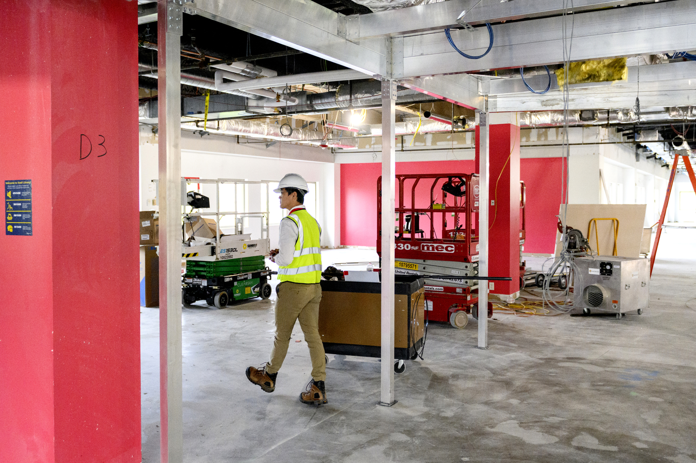 Snell Library Renovations to Create a More Collaborative Space