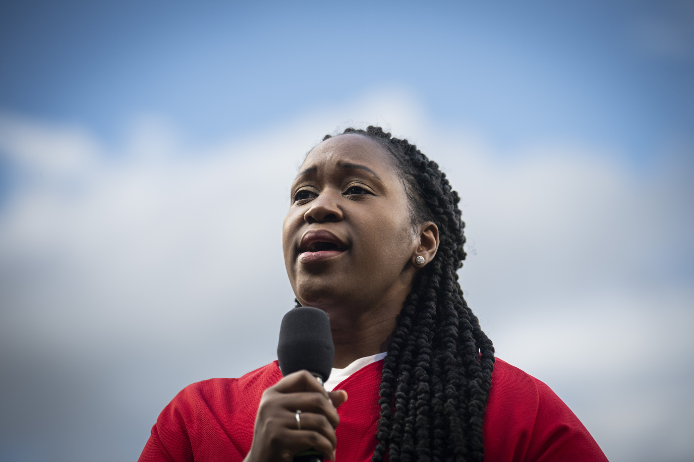 Brittany Wells, Cancer Survivor, Sings National Anthem at Fenway