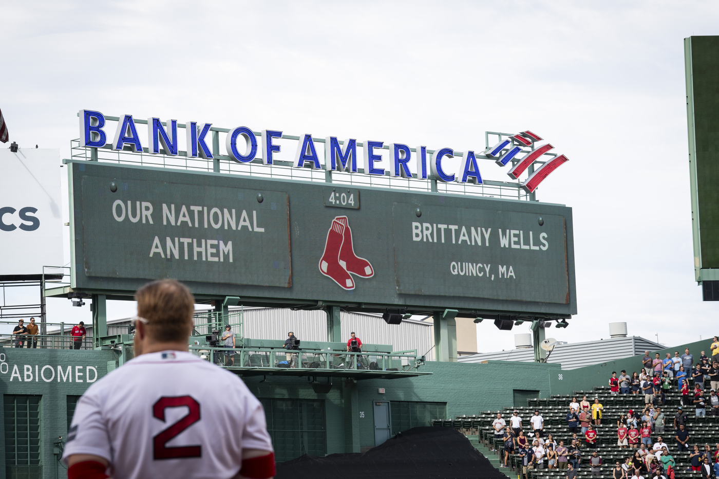 Brittany Wells, Cancer Survivor, Sings National Anthem at Fenway