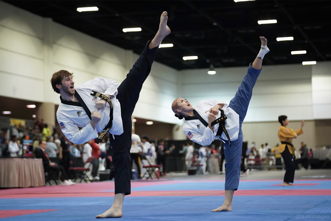 Kicks, flips and punches are a ‘way of life’ for Northeastern taekwondo ...