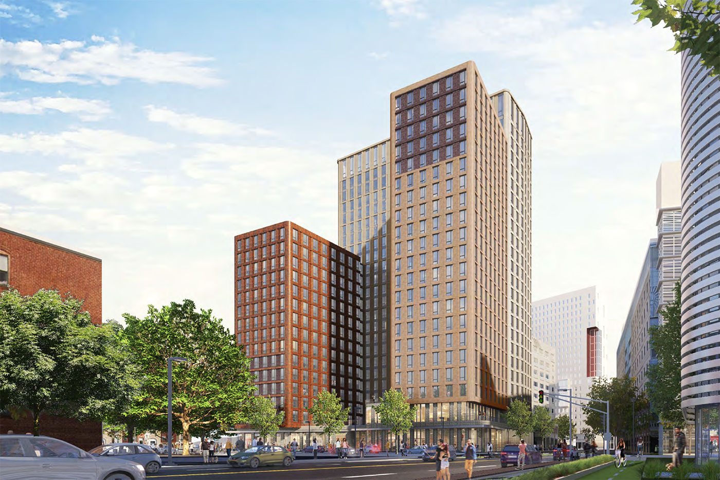 23-Story Dorm Plan on Columbus Ave Approved by Boston Board