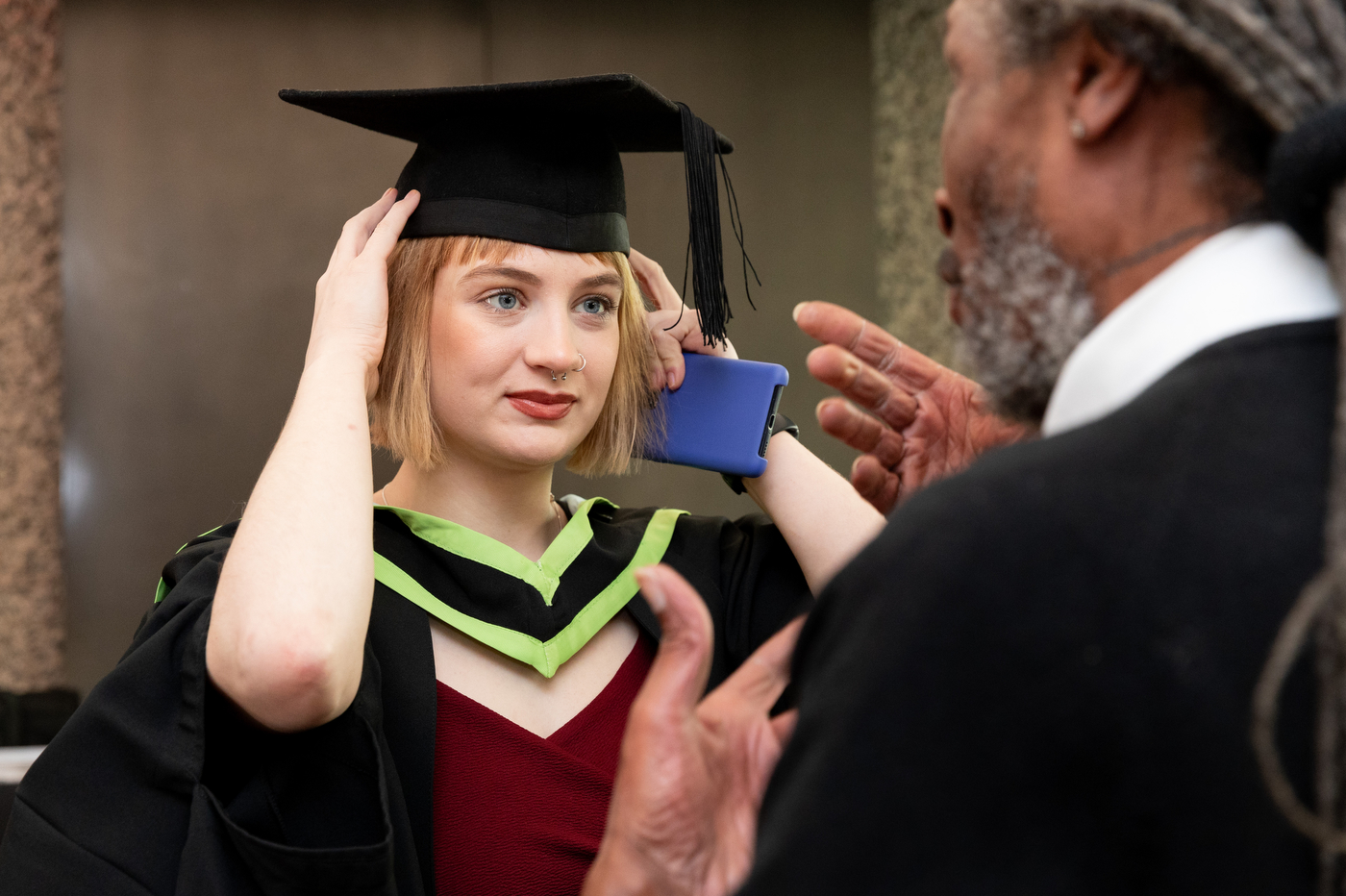 London Grads Celebrate Real-World Experience and Degrees