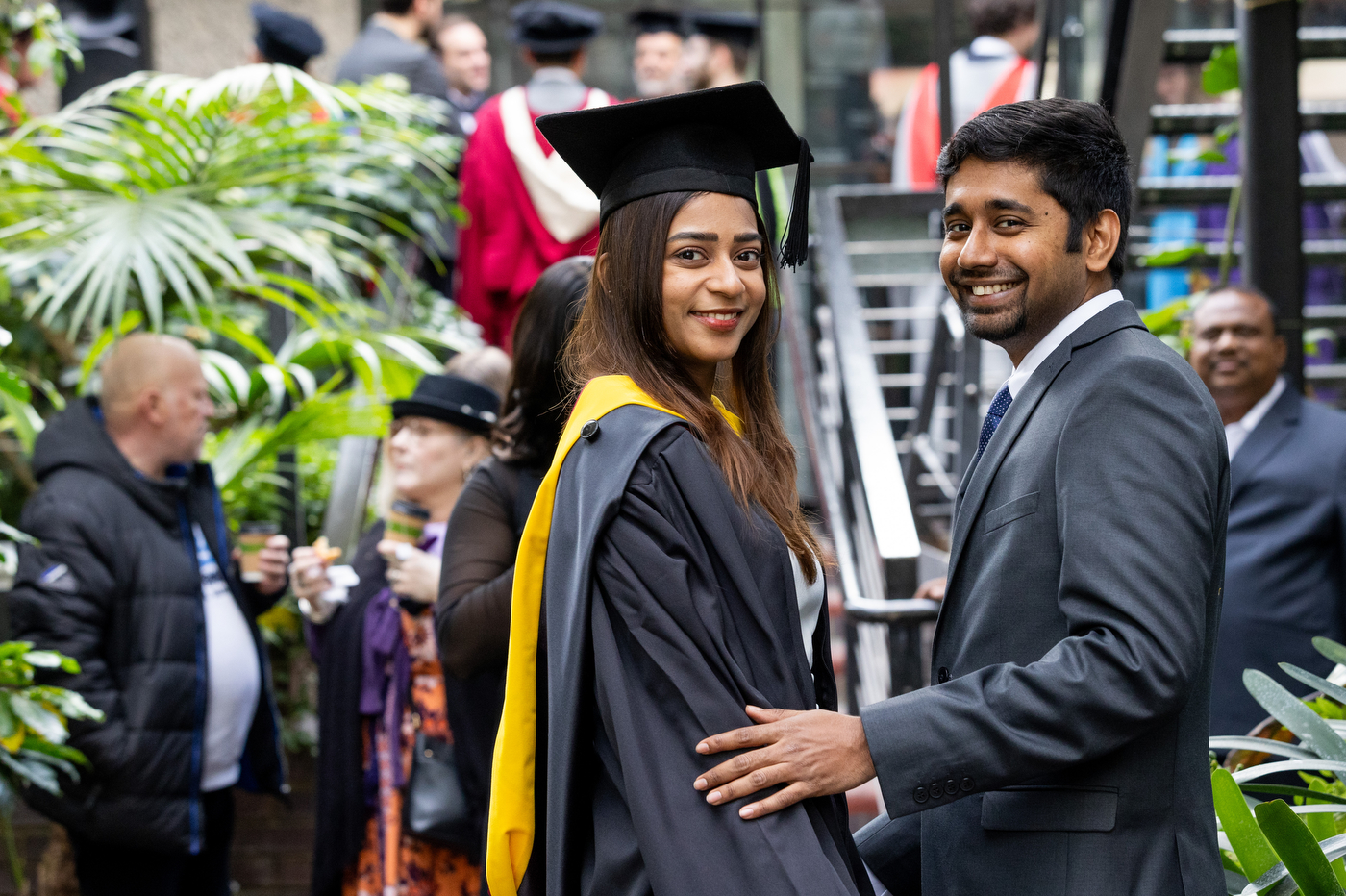 London Grads Celebrate Real-World Experience and Degrees
