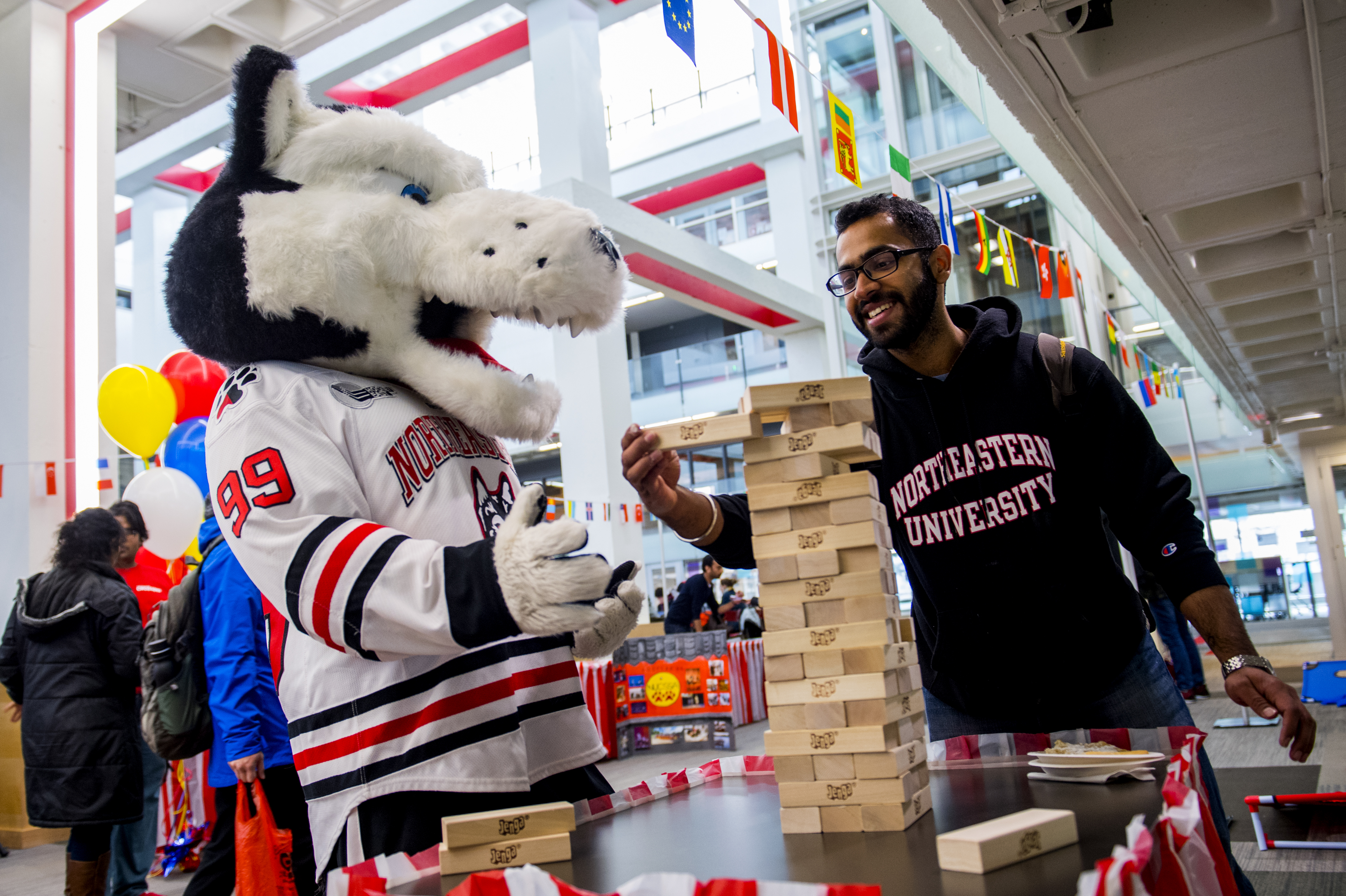 Northeastern loves Paws. He loves Northeastern more. - Northeastern ...