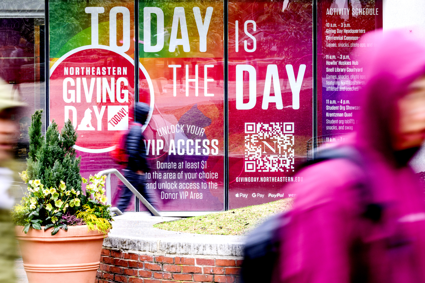 Northeastern Community Rallies for Giving Day 2024