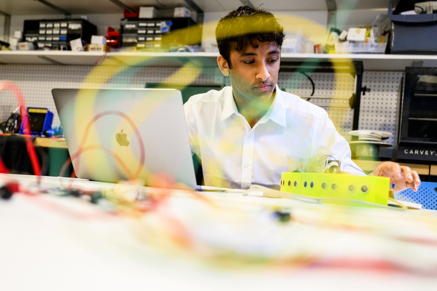 Engineering Class Develops Wheelchair Backup Sensor System