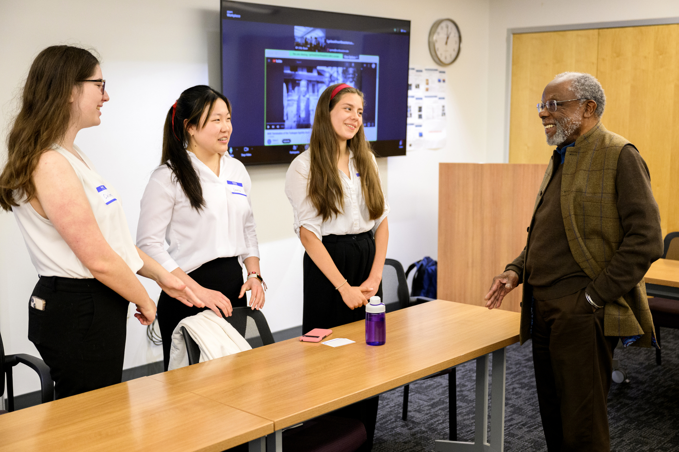 Inaugural Ted Landsmark Award Presented to Needham Students