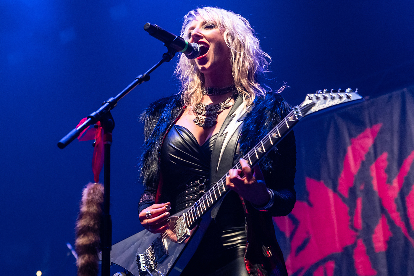 She got her name from a childhood lightning strike. Then this ...