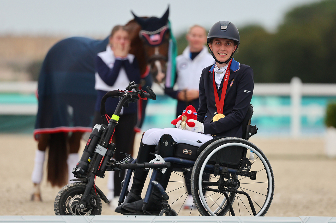 Fiona Howard Rides to Triple Gold in Her First Paralympic Games