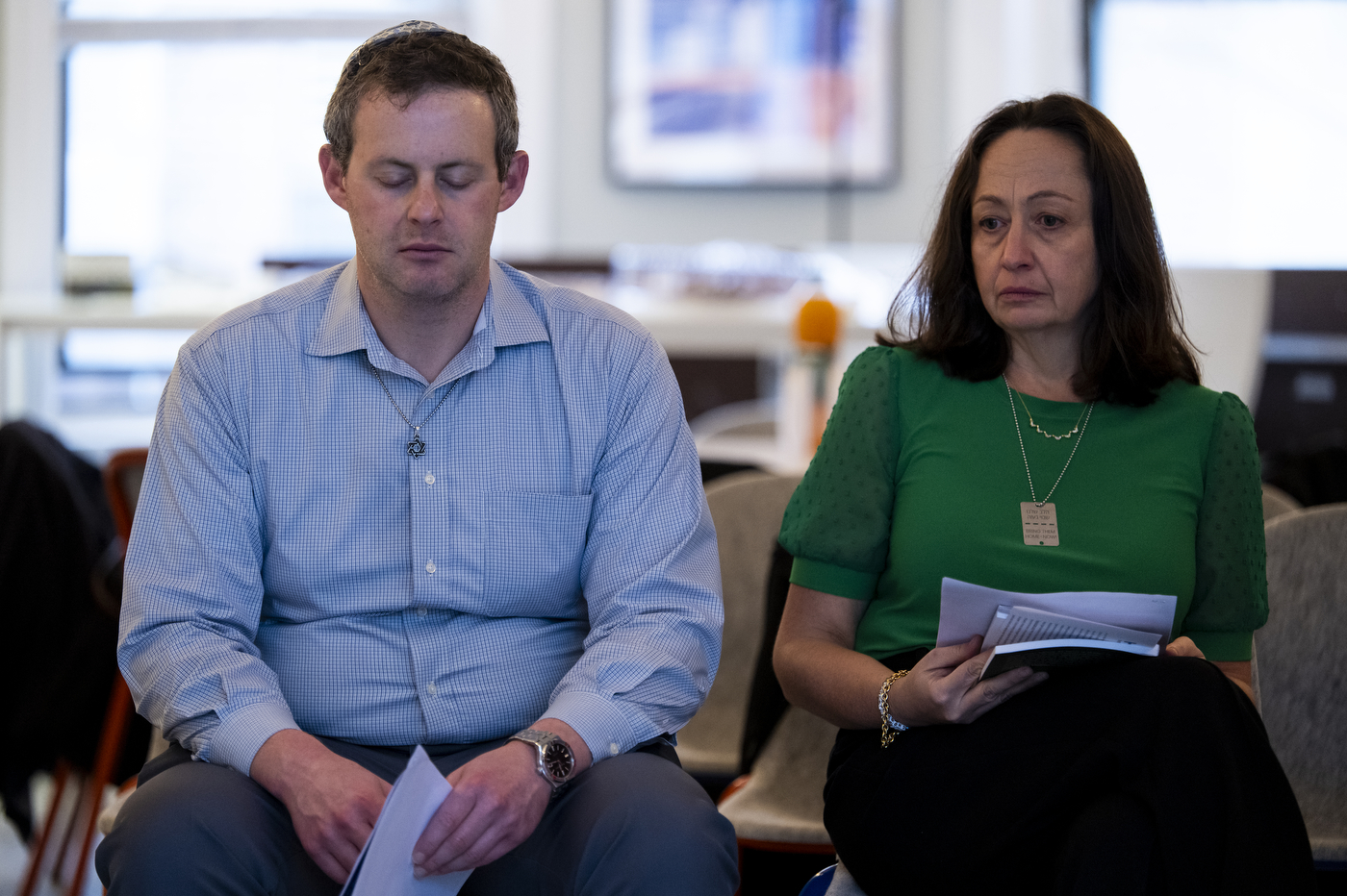 October 7 Memorial Ceremony Held at Northeastern Hillel