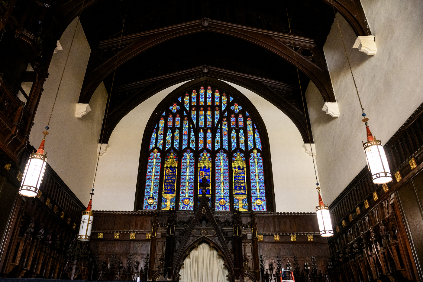 Fenway Center’s Stained Glass Windows Undergo Restoration