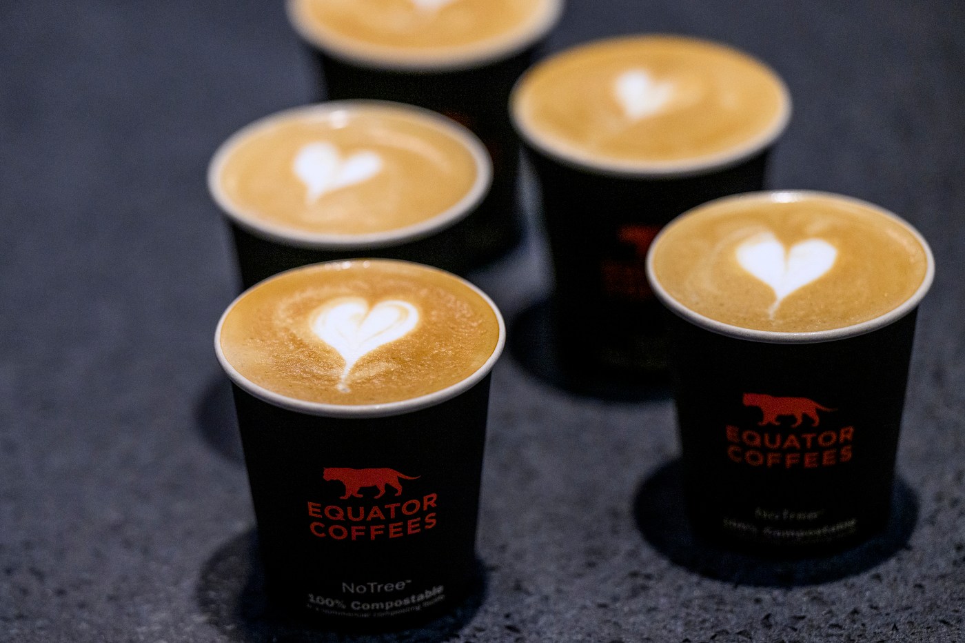 Equator Coffees Co-founder Celebrates Snell Library Opening