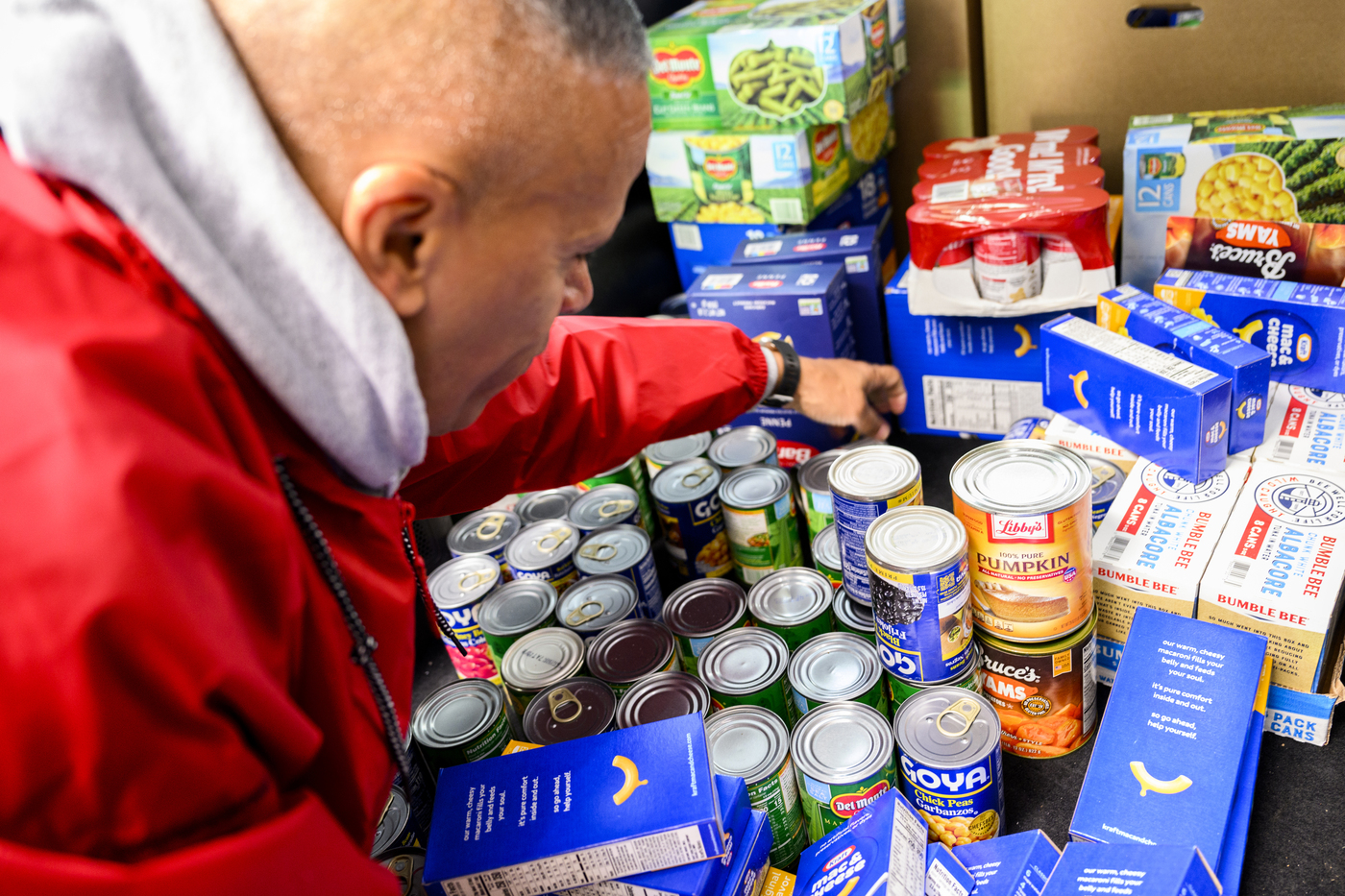 Faculty, Staff, and Students Support the 48th Annual Food Drive
