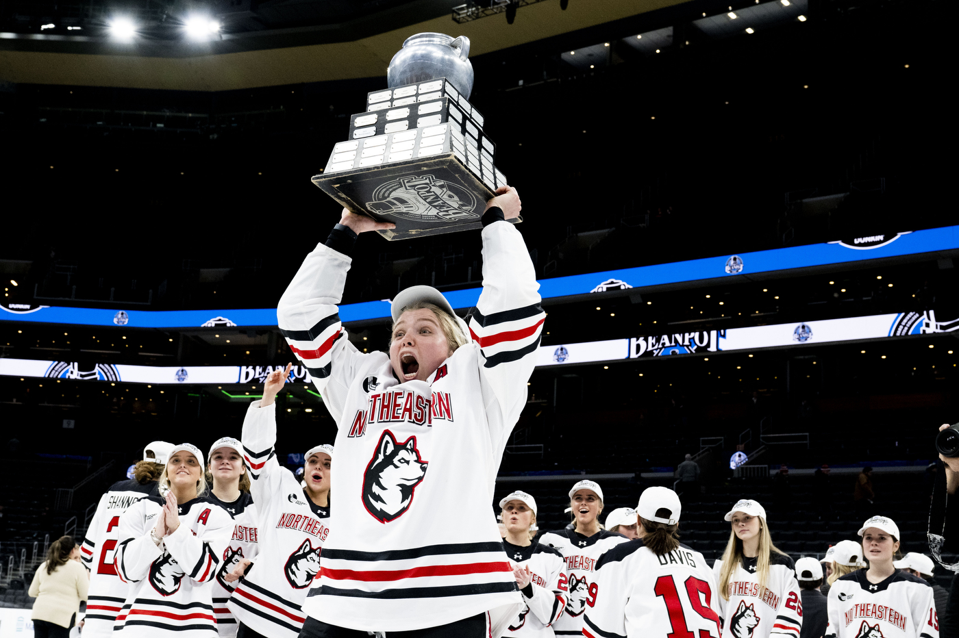 Northeastern Women's Hockey Wins 2025 Beanpot Championship
